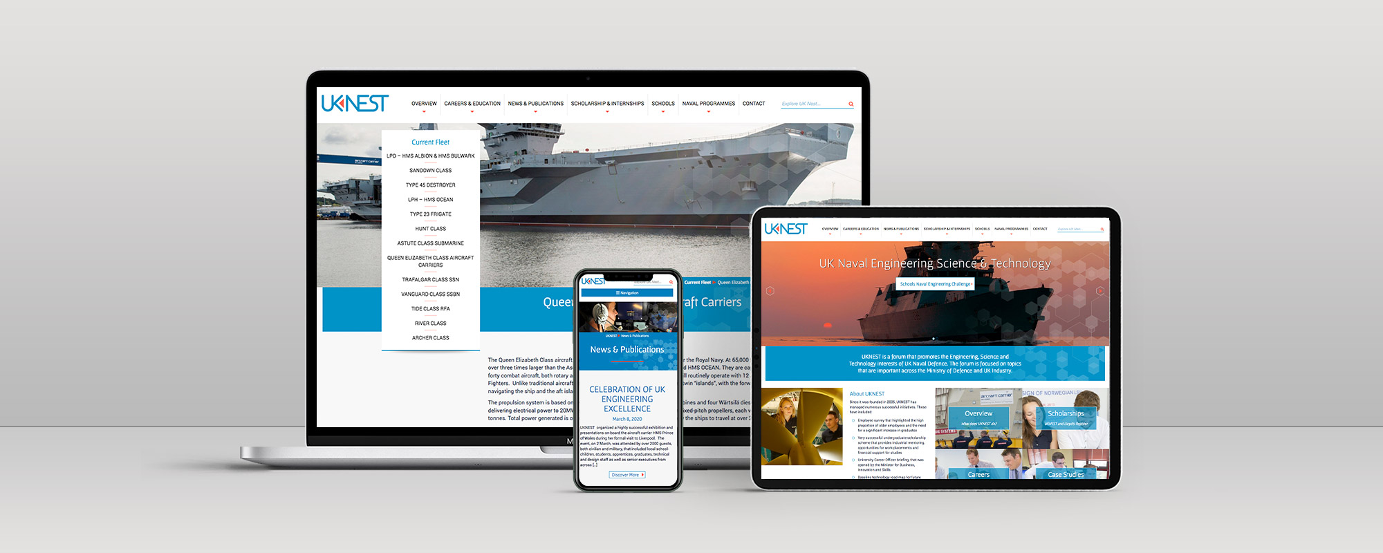 UK Nest Wordpress Website Design Cornwall with Cape Creative